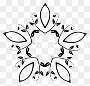 Flower Petal Geometry Symmetry Point - Geometric Flowers - Free ...