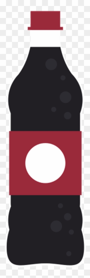 Soda Bottle Icon - Coke Bottle Flat Design - Free Transparent PNG ...