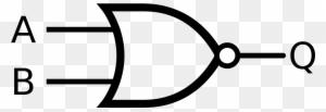 Nor Gate Logic Gate Logical Nor Clip Art - Logic Gate .png - Free ...