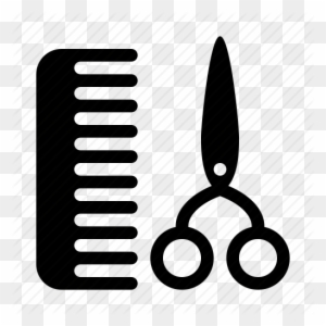 Barbershop Clipart Barbershop - Scissors And Comb Icon - Free ...