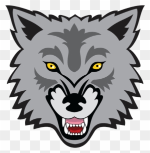 Black Big Bad Wolf Clipart - Cool Black Wolf With Red Eyes - Free ...