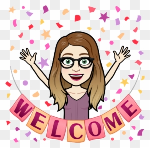 Welcome - Welcome Bitmoji - Free Transparent PNG Clipart Images Download