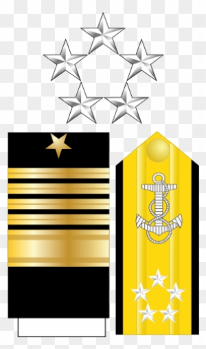 Vice Admiral - 3 Star General Rank - Free Transparent PNG Clipart ...