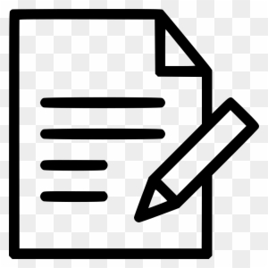 Doc, Document, List, Note, Paper, Pen, Pencil Icon - Paper Pencil Icon ...