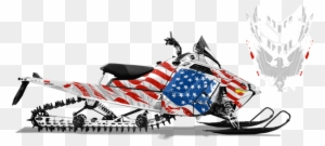 Image Of Polaris Proride-rmk With American Flag Style - Polaris Rmk 800 ...