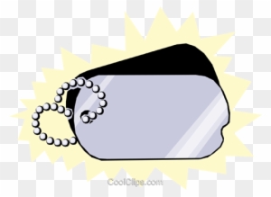 Dog Tags Royalty Free Vector Clip Art Illustration - Dog Tags Clip Art ...