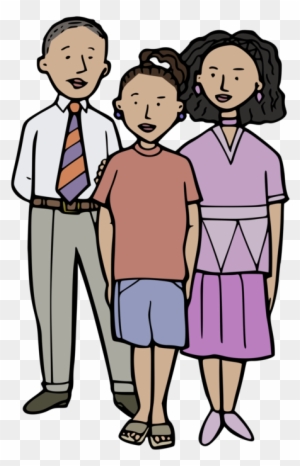 Multicultural Images Nuclear Family Coloring Book Computer - Family ...