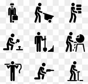 Frustrated Computer Work Clip Art At Clker - Worker Icons - Free ...