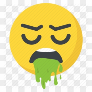 Throwing Up Smiley - Smiley Vomir - Free Transparent PNG Clipart Images ...