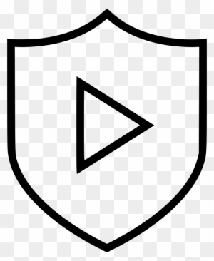 Shield Play Video Gaming Comments - Triangle High Resolution Png - Free ...