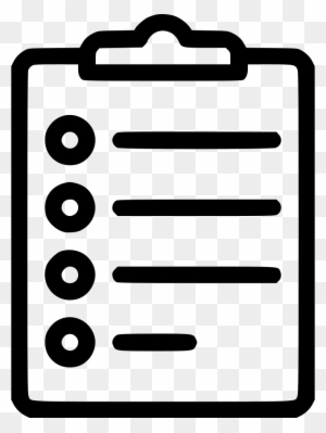 Tasks Icon - Clipboard With Pen Icon - Free Transparent PNG Clipart ...