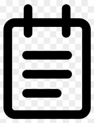 Notebook - Text - Free Transparent PNG Clipart Images Download