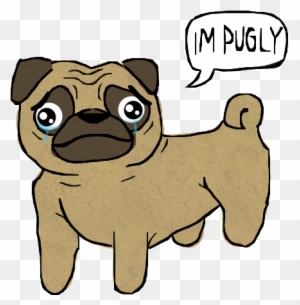 Drawn Pug Derpy - Cute Derpy Pugs Drawings - Free Transparent PNG ...