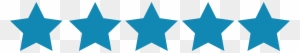 Five Star Rating - Star - Free Transparent PNG Clipart Images Download