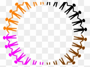 Community Clipart Unity - People Holding Hands Clipart - Free ...