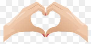 Hand Emoji Clipart Love Hand - Heart - Free Transparent PNG Clipart ...