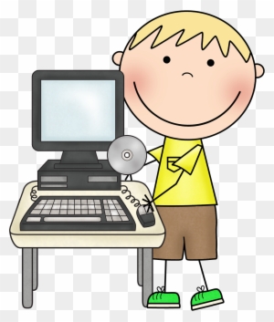 Computer Clipart Helper - Computer Lab Clipart - Free Transparent PNG ...