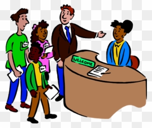 Rezeptionistin Clipart School