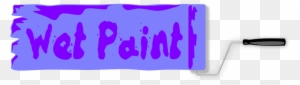 Wet Paint Sign - Free Transparent PNG Clipart Images Download