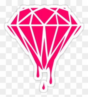 Neon Dripping Diamond By Beone - Diamond Dripping - Free Transparent ...