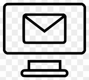 Computer Monitor Mac Pc Message Email Comments - E Learning Icon Png ...