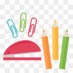 School Supply Set Svg Scrapbook Cut File Cute Clipart - School Supplies ...