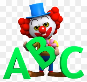 3d Clown Learns His Alphabet - Clown With Speech Bubble - Free ...