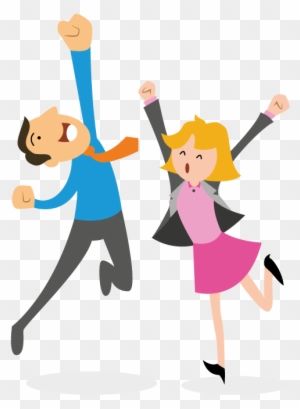 Enthusiastic People Clipart