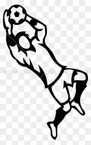 Drawing Soccer Goalkeeper - Goalkeeper Drawing - Free Transparent PNG ...