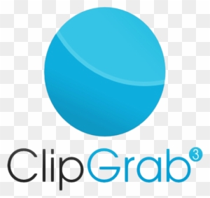 Graphic Black And White Stock Clip Grap Ubuntu - Clipgrab Logo - Free ...