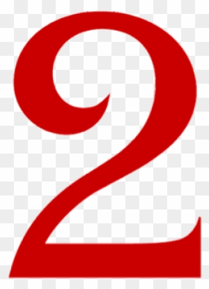 Symbol, Period Number, And Group Number - Red Number 2 Png - Free ...