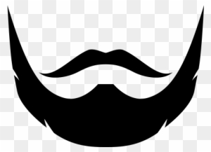 Jpg Black And White Stock Beard Clipart Short - Beard - Free ...