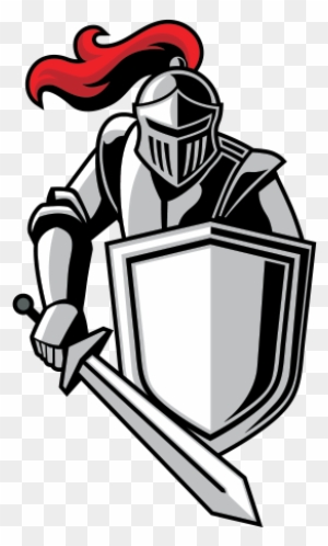 Printed Vinyl Middle Age Stickers Factory - Knight With Shield Logo ...
