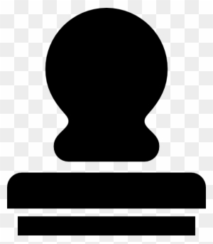 Stamp Icon Black - Free Transparent PNG Clipart Images Download