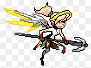 Clip Art Overwatch Mercy Spray Vector By Kyuubi3000 - Overwatch Mercy ...