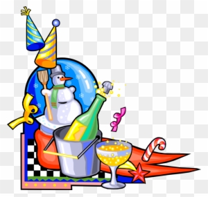 Silvester - - Party Streamer Vector - Free Transparent PNG Clipart ...