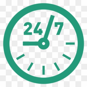 Available Anytime - 7 Seconds On Clock - Free Transparent PNG Clipart ...