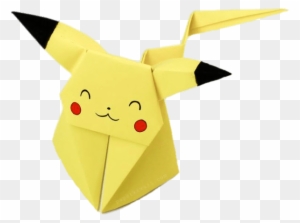 Origami Pikachu - Origami Passo A Passo - Free Transparent PNG Clipart ...