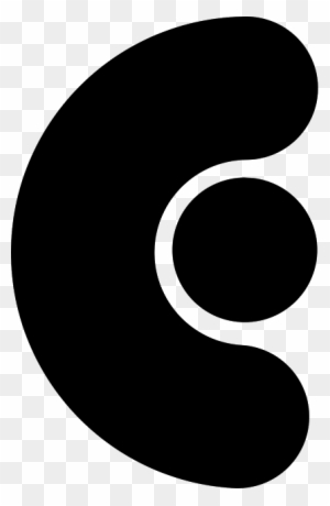 E,e, Ε, C, Curve, Dot, Semicircle - Circle - Free Transparent PNG ...