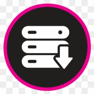 Data Analytics Interface Symbol Of Connected Circles - Predictive ...