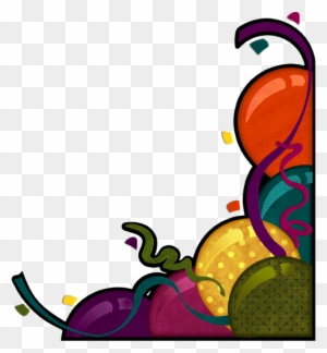 Ducky&designs - Birthday Corners Png - Free Transparent PNG Clipart ...