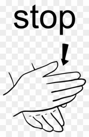 Stop Sign Language For Kids, Learn Sign Language, American - Say Stop ...