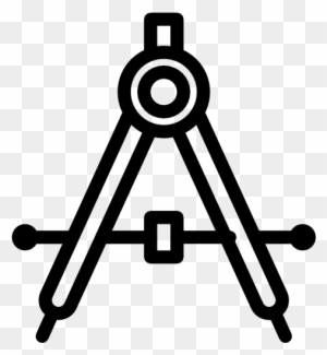 Drawing Compass Tool Vector - Drawing Compass Flat Icon - Free ...