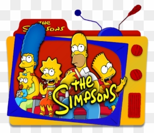Simpsons Folder Icon - Free Transparent PNG Clipart Images Download
