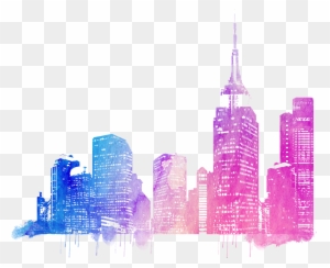 Graphic Freeuse Stock City Cityscape Horizon Line Sketch - City Skyline ...