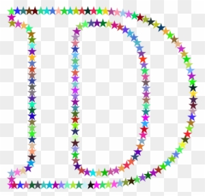 Clip Art - Rainbow Alphabet Letter D - Free Transparent PNG Clipart ...