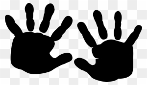 Free Vector Baby Handprint - Hand Palm Vector Png - Free Transparent ...