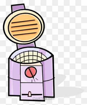 Deep Fryer Royalty Free Vector Clip Art Illustration - Deep Fat Fryer ...