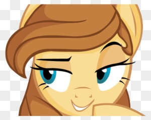 Grin Clipart Smirk - Mlp Button Mash's Mom - Free Transparent PNG Clipart Images Download