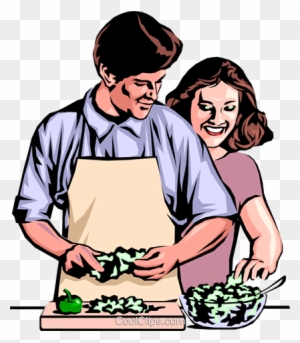 Free Woman Cooking Clipart Image - Cooking Food Clipart Transparent ...